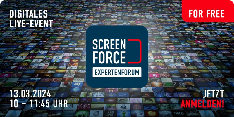 SCREENFORCE EXPERTENFORUM - ScreenVoice.cz – The power of total video